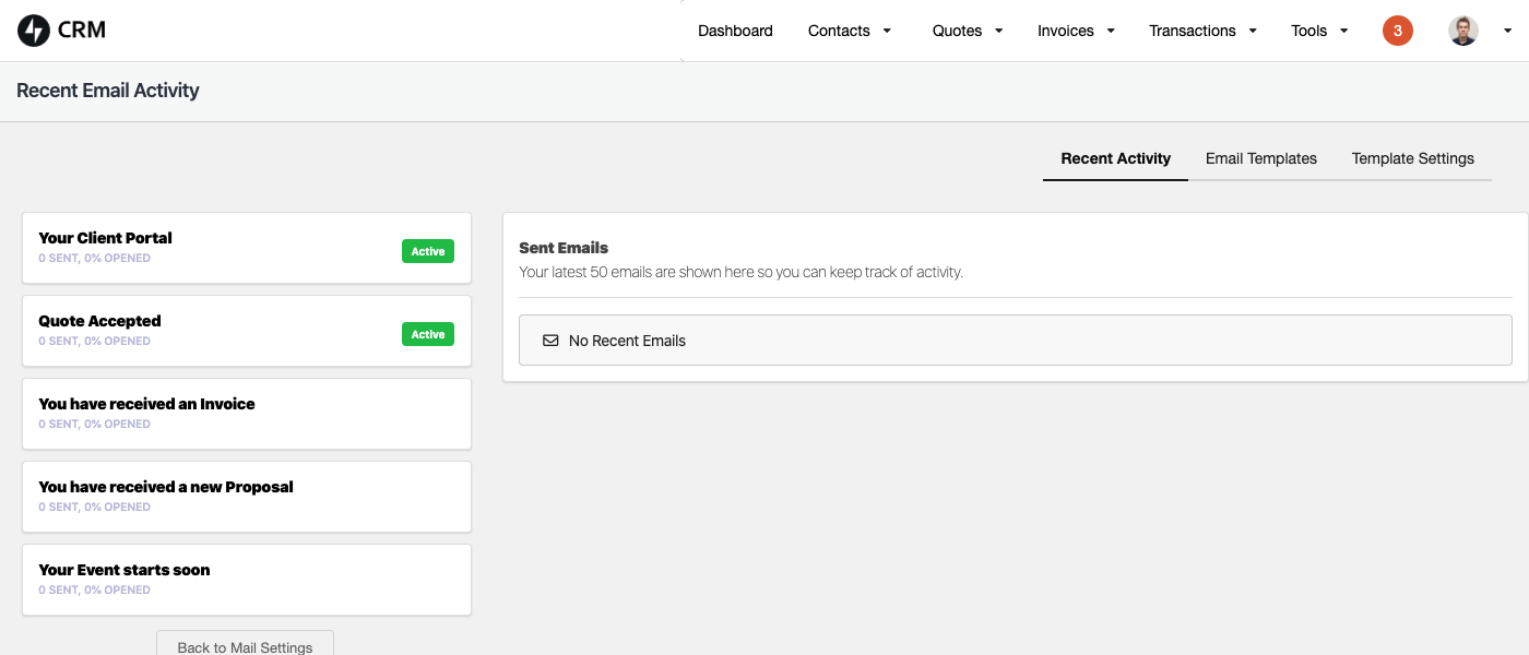 Editing System Email Templates | Jetpack CRM