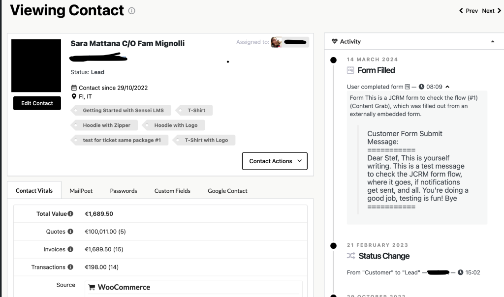 Jetpack CRM Forms | Jetpack CRM